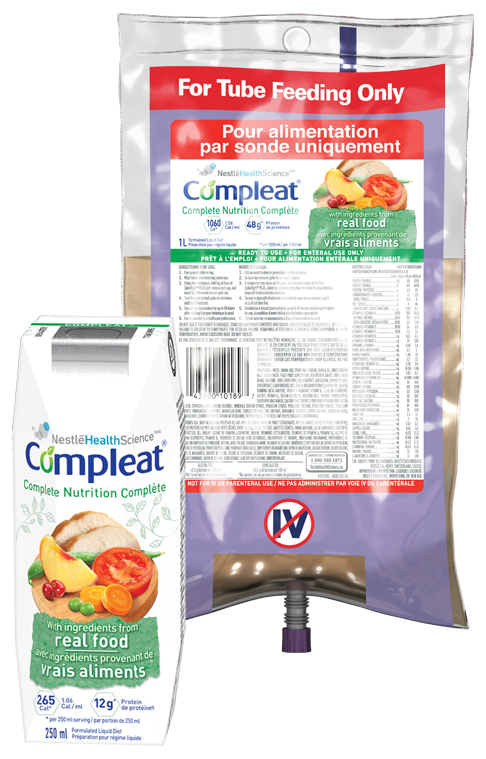 Compleat - Features and Ingredients | Nestlé Health Science Canada